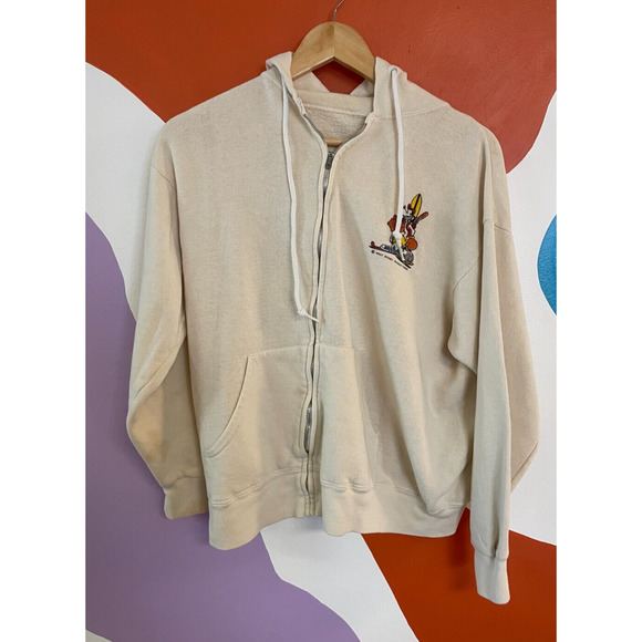 Disney | Jackets & Coats | Vtg Walt Disney Hooded Jacket Womens Large ...